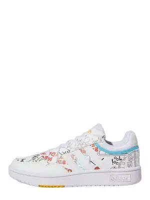 Adidas Hoops 3.0 Sneakers - White/black
