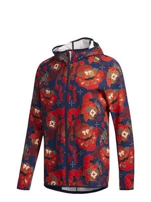 Adidas Cny Series Hooded Running Jacket - Red