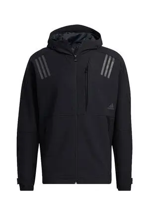ADIDAS Adidas Hooded Logo Printing Sports Jacket