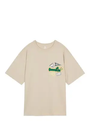 CONVERSE City Escape Tee Asia Sizing - Tan