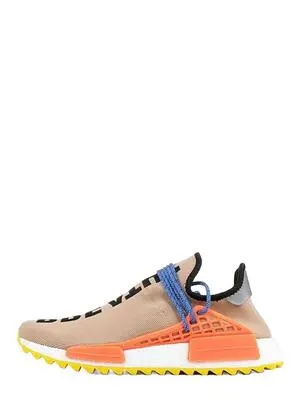 Adidas X Pharrell Nmd Hu Trail Sneakers - Pale Nude/core Black/yellow