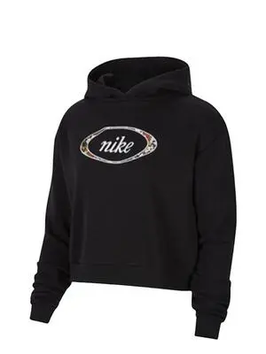 Nike Cropped Hoodie - Black