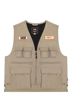 VANS X Rokit Waltonian Vest - Khaki