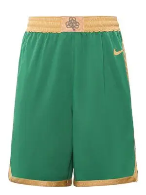 Nike Nba Boston Celtics City Edition Swingman Shorts - Green