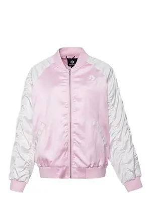 CONVERSE Sakura Bomber Jacket - Pink/white
