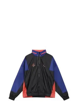 JORDAN Sport Dna Embroidered Logo Colorblock Woven Jacket - Blue