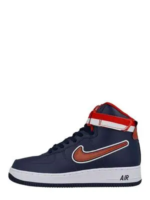 Nike Force 1 High '07 Lv8 Sport Sneakers - Blue/white/red