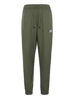 Nike Solid Color Straight Bundle Feet Long Pants/trousers Sports Pants/trousers/joggers Olive - Default Colorway