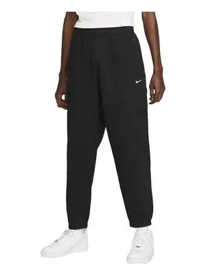 Nike Solo Swoosh Fleece Trousers - Black