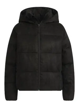 Adidas Hooded Down Sports Jacket - Black