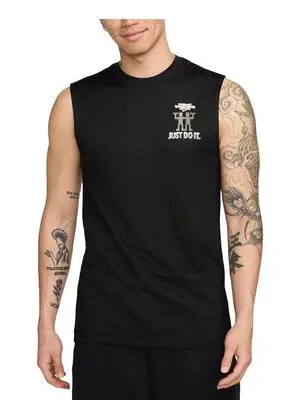 Nike Dri-fit Sleeveless Fitness Tank - Black