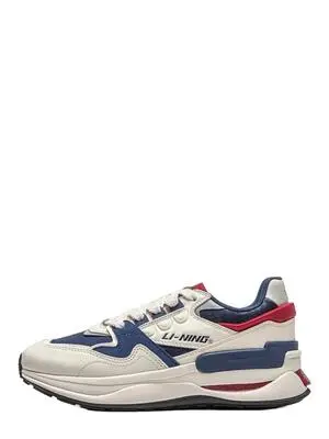 LI-NING 001 Moment V2 Athletic Sneakers - White/blue/red