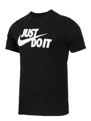 Nike Just Do It Graphic Print T-shirt - Black
