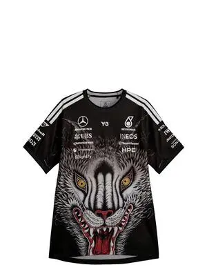 Adidas Y-3 F1 Driver Graphic T-shirt - Black