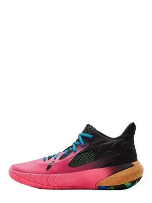 Under Armour Hovr Havoc 3 Mid Top Basketball Sneakers - Black