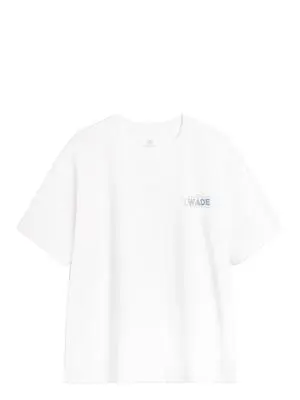LI-NING Way Of Wade Graphic T-shirt 'white Blue - White/blue