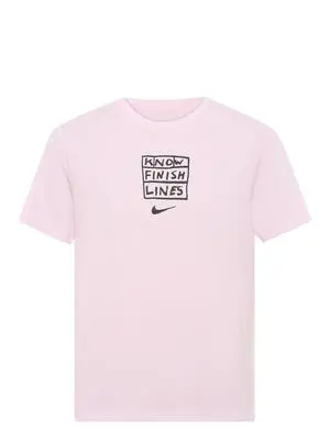 Nike Dri-fit Casual Sports Running T-shirt - Pink