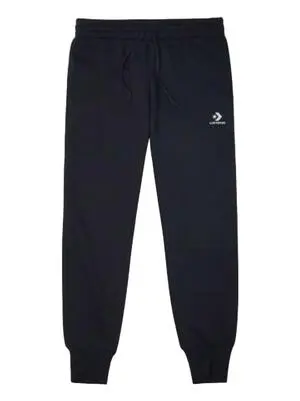 CONVERSE Embroidered Star Chevron Jogger Pants - Black
