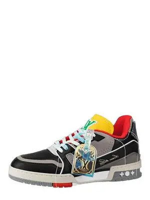 LOUIS VUITTON Trainers - Black/red/yellow