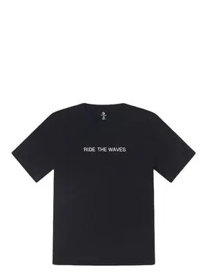 CONVERSE Summer Verbiage T-shirt Asia Sizing - Black