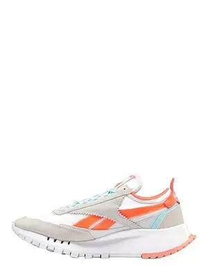 REEBOK Classic Leather Legacy Sneakers - White/orange