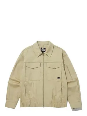 The North Face All-round Collar Bomber Jacket - Beige
