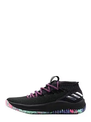 Adidas Dame 4 Cny Athletic Sneakers - Black