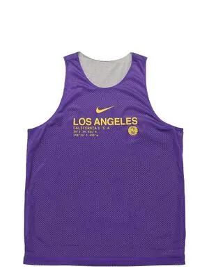 Nike Los Angeles Lakers Reversible Basketball Vest - Grey
