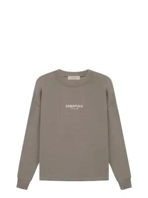 Fear Of God Fear Of God Essentials Ss22 Relaxed Crewneck Desert Taupe None
