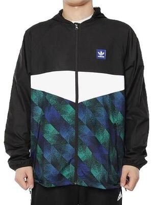 Adidas Originals Hooded Zipper Casual Sports Jacket - Multi-color