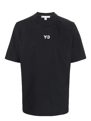 ADIDAS Adidas Y-3 Ch1 Short Sleeve Center Front Logo Tee 'black'