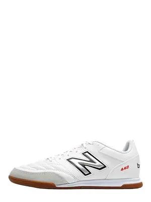NEW BALANCE 442 V2 Team Indoor Sneakers - White/black/silver