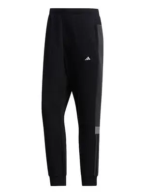 Adidas Ub Pnt Dk Colorblock Logo Casual Bundle Feet Sports Pants - Black