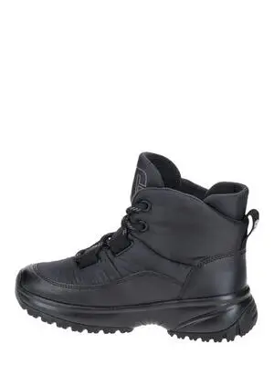 UGG Yose Puffer Lace Up Boots - Black