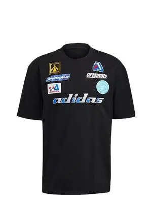 Adidas Originals Printed Short Sleeve T-shirt - Black