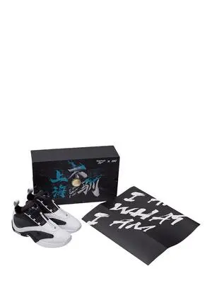 REEBOK Iverson Answer 4 Athletic Sneakers - Black/white