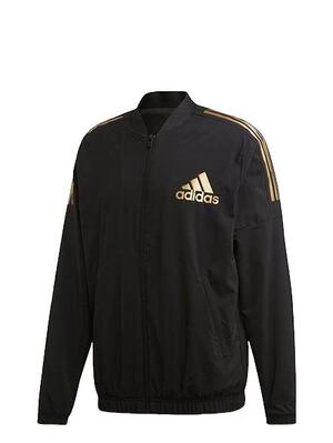 Adidas Casual Training Track Jacket - Black