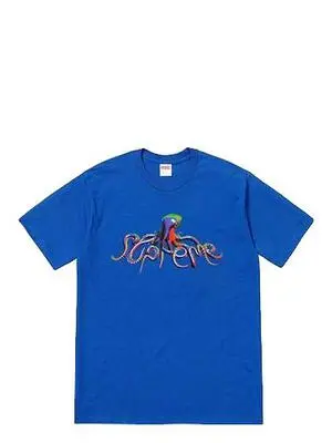 Supreme Ss18 Tentacles Tee Royal Printing Short Sleeve - Royal Blue
