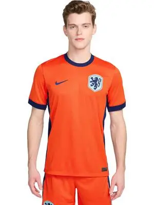 Nike Netherlands 24/25 Stadium Home Replica Soccer Jersey - Orange