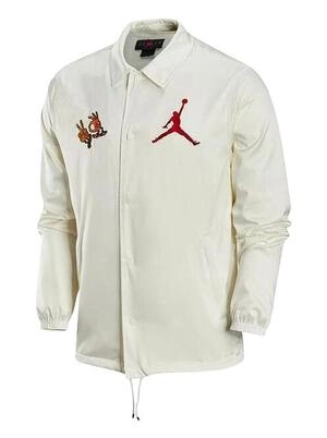 JORDAN Embroidered Jacket - White
