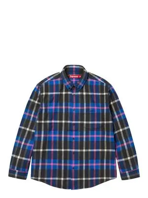 Supreme Supreme Fw23 Week4 Plaid Flabbel Shirt 'blue' Blue