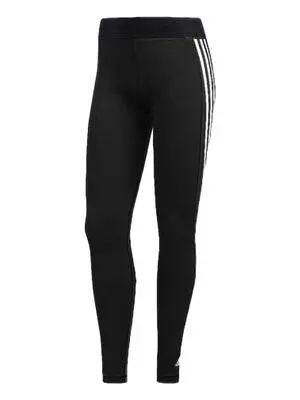 Adidas Alphaskin 3-stripes Long Tights - Black