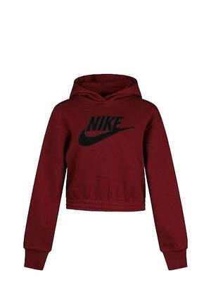 Nike Cropped Hoodie - Red