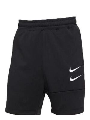 Nike Swoosh Casual Sports Shorts - Black