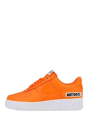 Nike Force 1 Low "just Do It - Total Orange/white/black