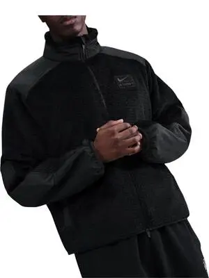 Nike X Stussy Tactical Lightweight Zip Up Jacket - Black