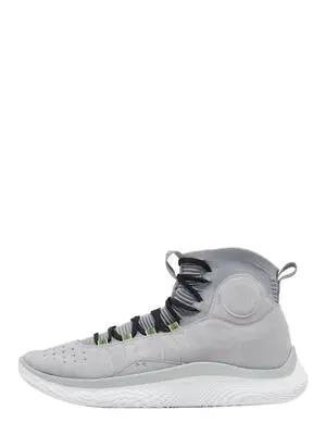Under Armour Curry 4 Flotro Mid Top Basketball Shoes - Grey