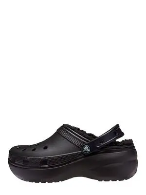 CROCS Crocs Classic Platform Lined Clog Black