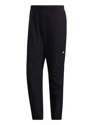 Adidas Logo Casual Sports Pants/trousers/joggers - Black