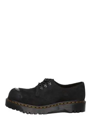 Dr. Martens 1461 Steel Toe Lace Up Oxford Shoes - Black